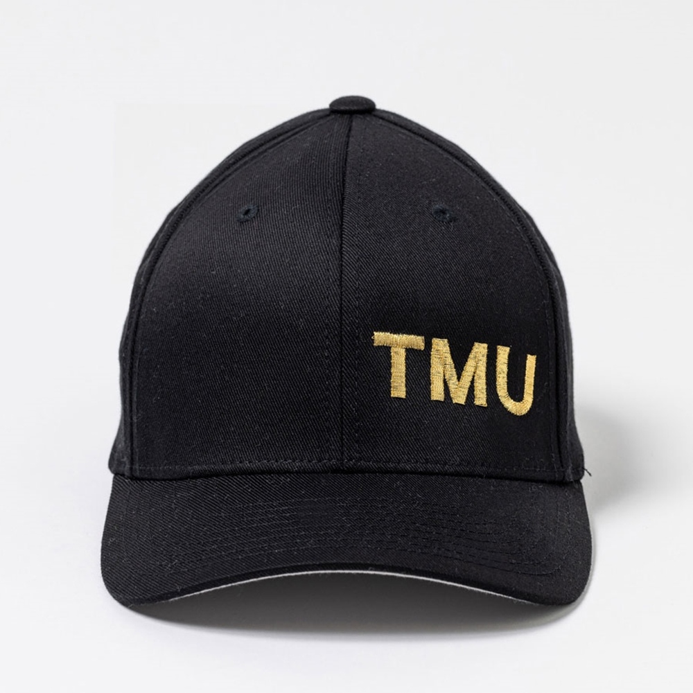Toronto Metropolitan University Campus Store - Black Cap with Gold ...