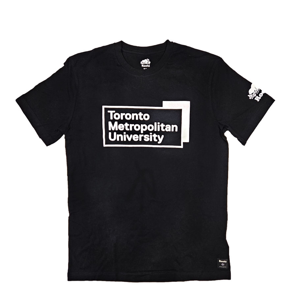 Toronto Metropolitan University Campus Store - TMU Roots T-Shirt with ...